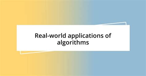My Experience Implementing Algorithms In C Uk