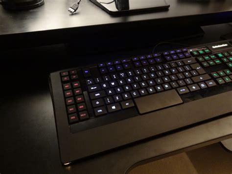 Steelseries Apex Gaming Keyboard Review Soft On The Eyes Hard On The Touch Totally Dubbed