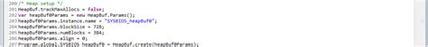 RTOS CCSTUDIO SITARA HeapBuf Alignment Parameter In CCS Processors Forum Processors TI