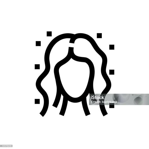 Icône Beauty Line Design Pixel Perfect Trait Modifiable Logo Signe