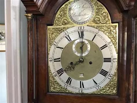 Antique Oak Longcase Clock In Antique Longcase Clocks