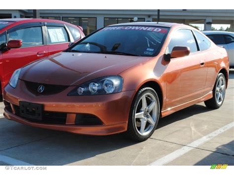 2006 Blaze Orange Metallic Acura Rsx Type S Sports Coupe 55189028