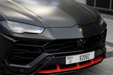 Rent Lamborghini Urus Graphite Capsule MY2021 In Dubai