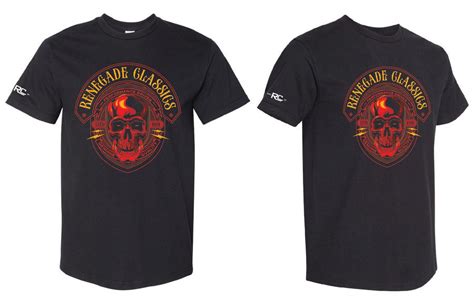 Rc Renegade Classics Red Skull Tshirt Renegade Classics