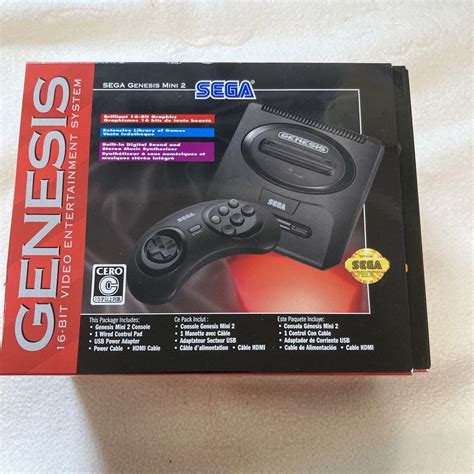 【一部破れ】新品 Sega Genesis Mini2（セガ ジェネシスミニ2） メルカリ