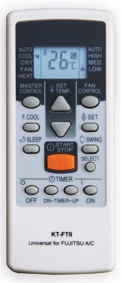 Fujitsu Remote Control For Air Conditioners Heat Pumps And Inverters