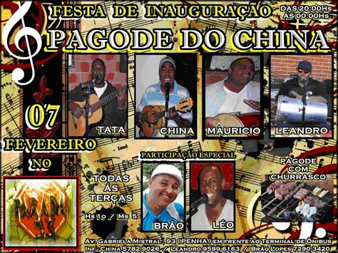 Samba Do Sino Movimento Cultural Pagode Do China