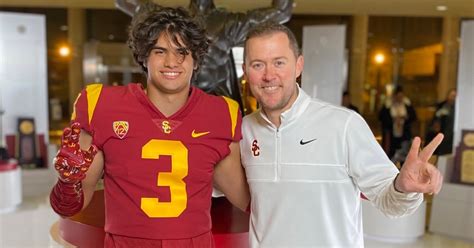 The One My Top 2025 Usc Linebacker Target Noah Mikhail
