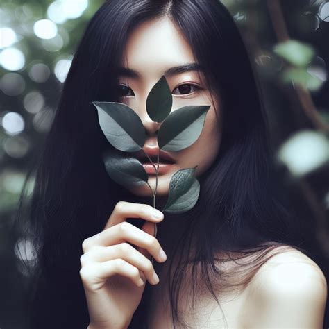 Foto De Una Hermosa Chica Fresca Con Piel Perfecta Maquillaje Natural Y