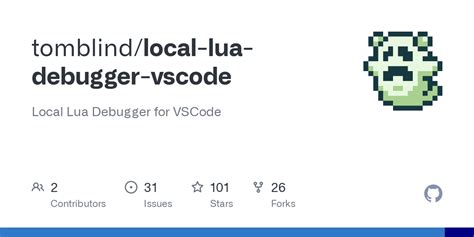 GitHub Tomblind Local Lua Debugger Vscode Local Lua Debugger For VSCode