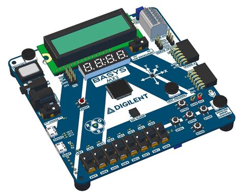 Basys Mx3 Pic32mx Trainer Board For Embedded Systems Courses Mg