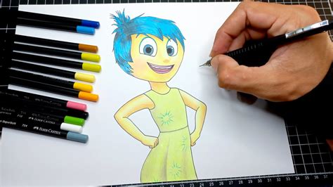 Como DESENHAR A ALEGRIA Do FILME DIVERTIDA MENTE 2 How To DRAW JOY