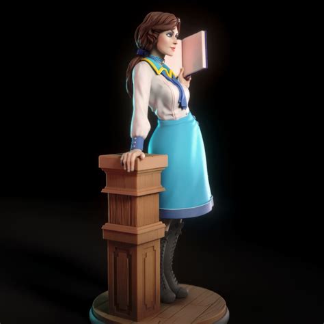 Elizabeth Bioshock 3d Model 3d Printable Cgtrader