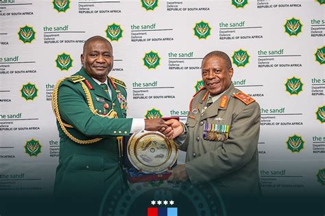Cds General Christopher Musa Meets With Us And South African Counterparts