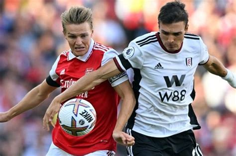 Hasil Liga Inggris Tuntaskan Perlawanan Sengit Fulham Arsenal