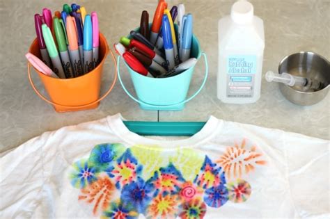 Sharpie Tie Dye Dye T Shirts Shirts With Sharpie Markers
