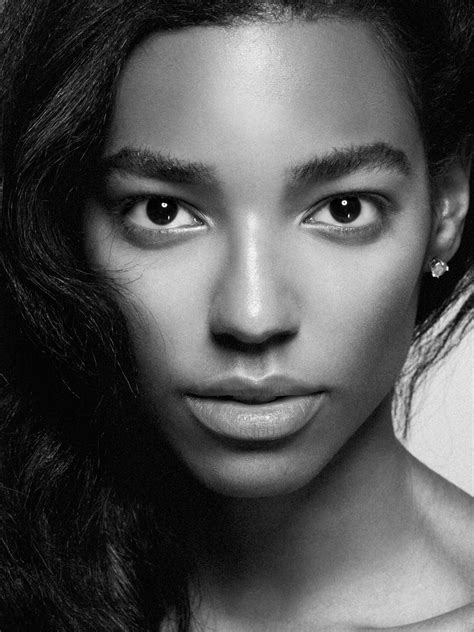 Model Headshot Black And White