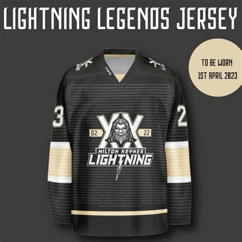 Mk Lightning Legends Jersey Milton Keynes Lightning Ice Hockey