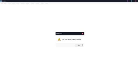 My Rstudio Show Cannot Create Rtempdir Windows 10 Rstudio Ide