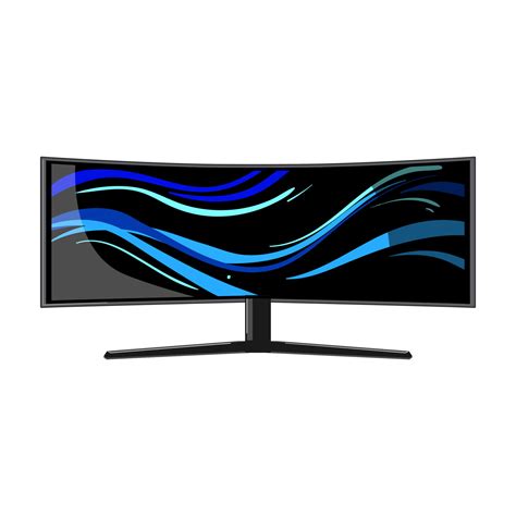 Computer Monitor Pc Gaming Cartoon Vector Illustration 22610387 Vector
