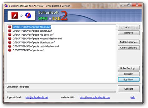 Bullrushsoft Swf2exe Converter Download Softpedia