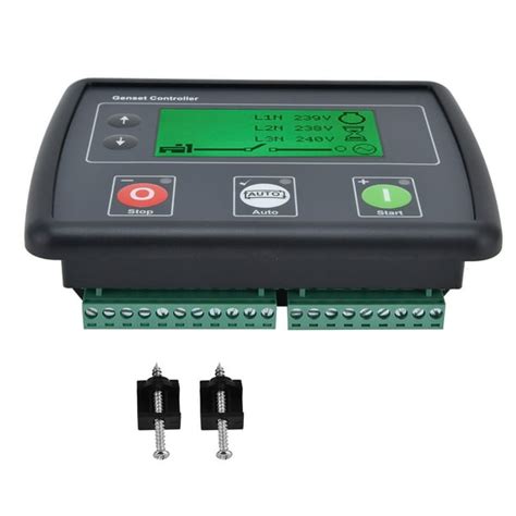 Genset Controllers Lcd Display Accurate Recording Generator Set Controller Dse Settings Easy