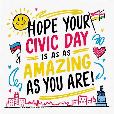 💬 25 Best Replies When Someone Wishes You A Happy Civic Day ️ ️