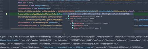 error when using sharding query · issue 17804 · apache shardingsphere