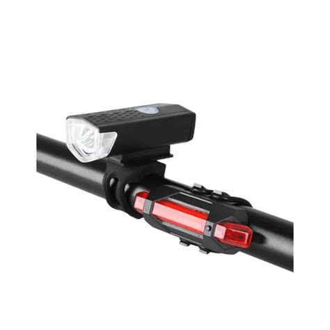 Generico Luz Delantera Y Luz Trasera Cable De Usb Resistente Agua