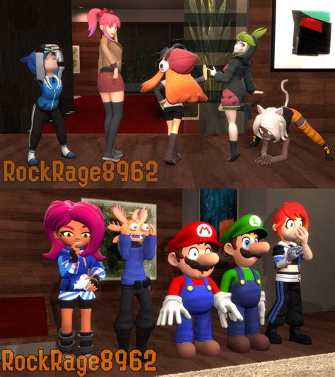 Smg4 Girls Suggestive Poses And Reactions Gmod By Tinaclementine On Deviantart