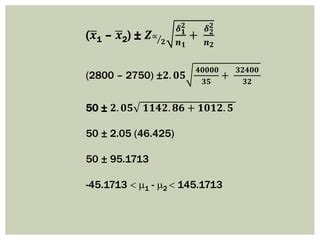 Estimation Part Ii Ppt