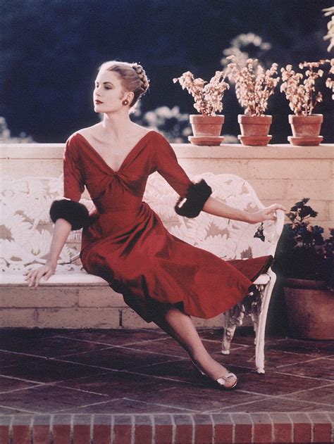 Beyond The Wedding Dress Photos Of Princess Grace Kellys Best Dresses And Outfits Glamour