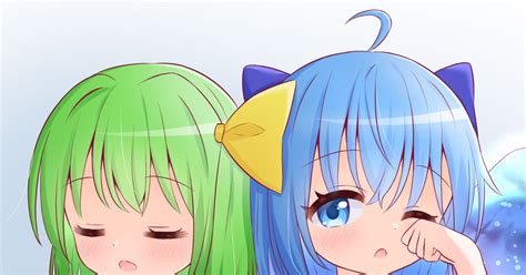 チルノ チルノ＆大妖精 鳥木ふくろのイラスト Pixiv