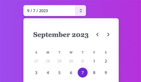 DatePicker React Aria