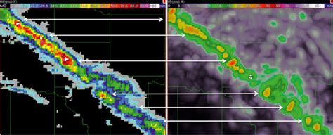 Left Radar Estimated Maximum Hail Size Swath Nm And Right Download Scientific Diagram