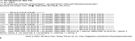 Failed To Commit Server Error Gateway Time Out For Beginners