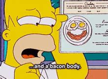 Homer Simpson Bacon S Tenor