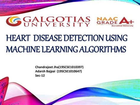 Heart Disease Prediction Using Machine Learningpptx Heart And Cardiovascular Diseases
