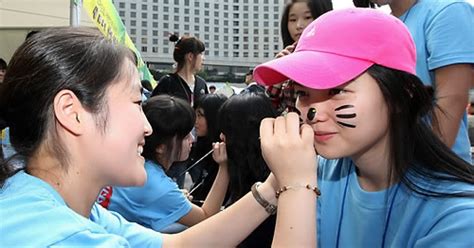 청소년축제 페이스페인팅