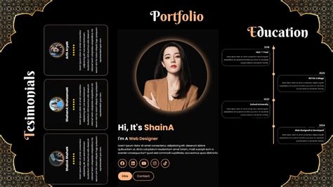 A Responsive Personal Portfolio WebSite Design Using HTML CSS JavaScript YouTube