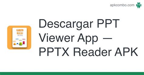 PPT Viewer App PPTX Reader APK Android App Descarga Gratis