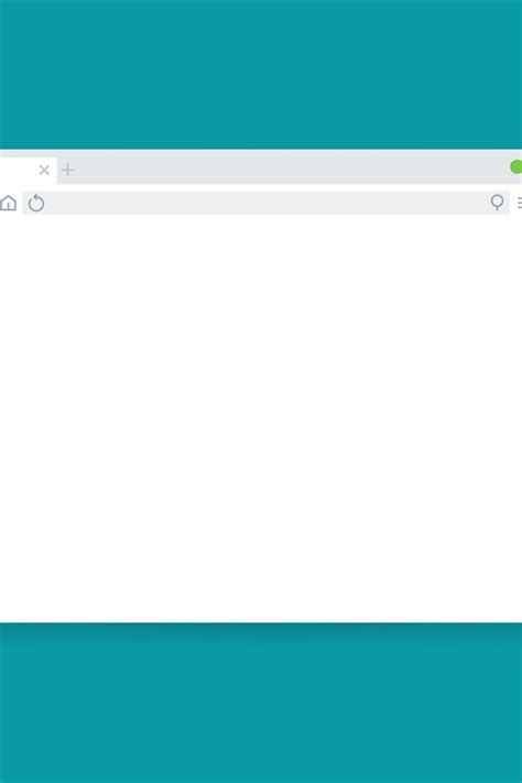 browser window blank web page vector template