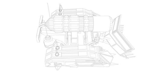 Spaceship Blueprint Vector Art Icons And Graphics For Free Download