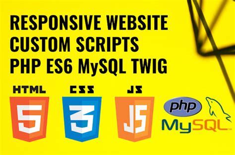 Develop Website In Html Css Javascript Bootstrap React Php By Sayamnasir Fiverr