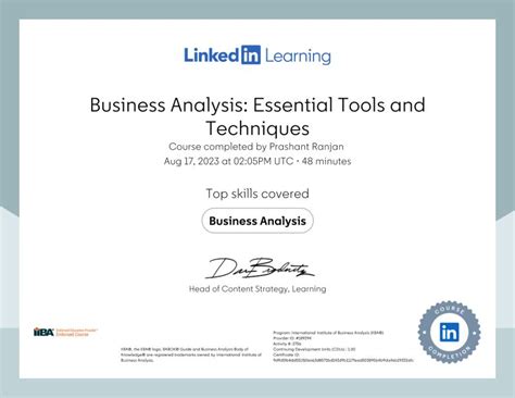 Prashant Ranjan On Linkedin Certificate Of Completion