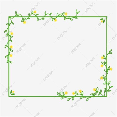 Plantas Verdes Enredaderas Verde Amarillo Fresco Pequeño PNG dibujos