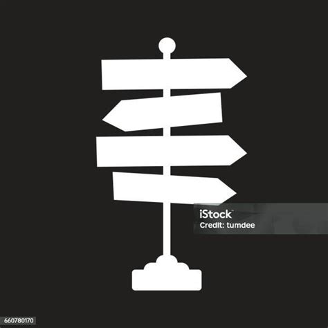 방향도로 표지판 아이콘 간판에 대한 스톡 벡터 아트 및 기타 이미지 간판 거리 고속도로 Istock