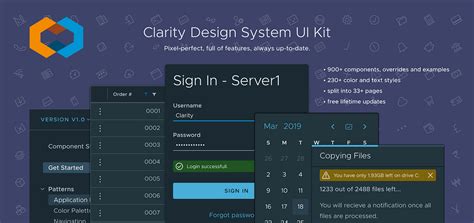 clarity ui kit for figma v 2 release by sergey durnov medium