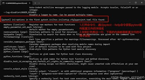 pytest框架 配置文件 pytest运行指定文件 csdn博客