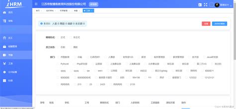 Vue2人力资源管理系统项目笔记vue人资项目 Csdn博客